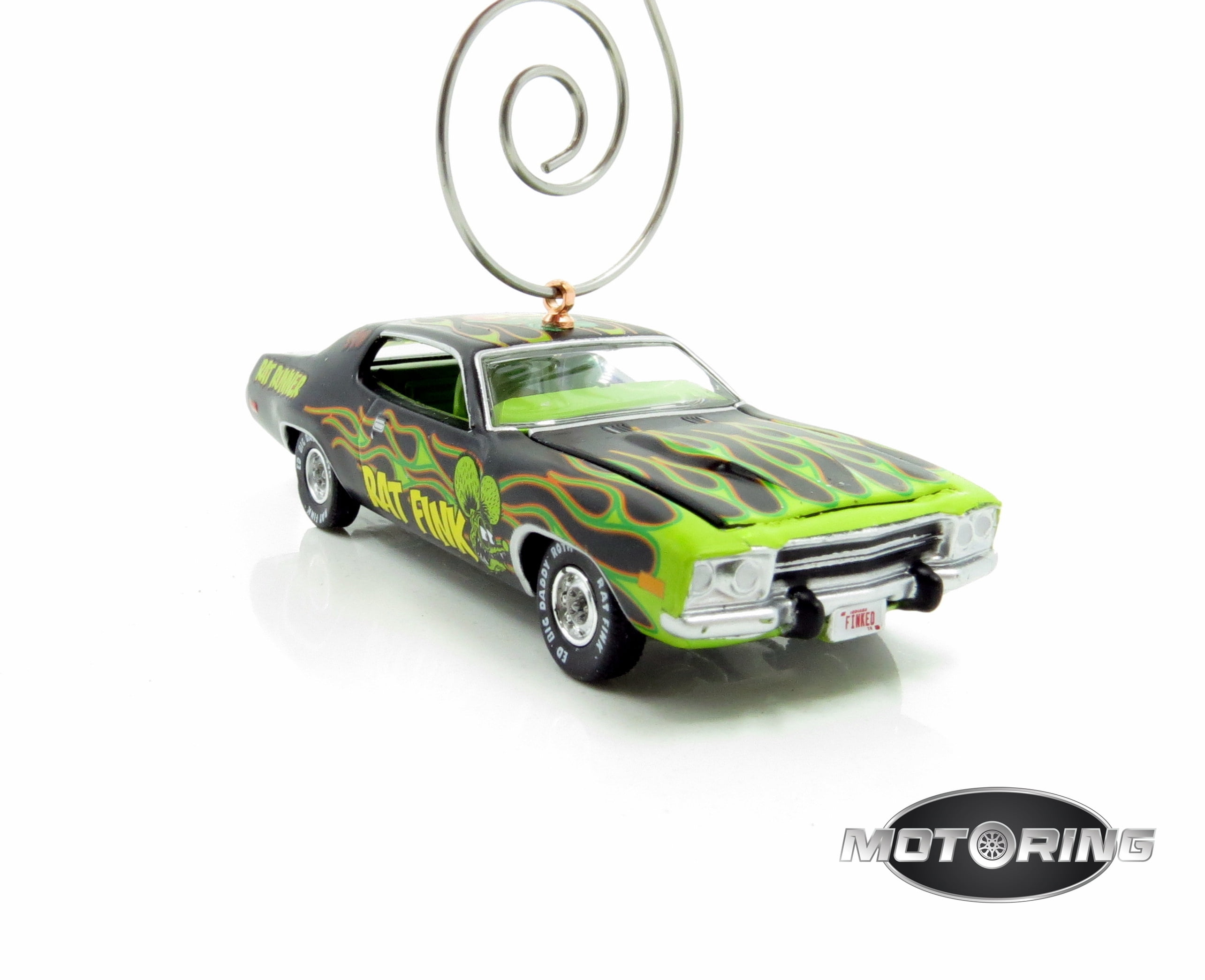 1974 '74 Plymouth Road Runner Rat Fink Car Rare Christmas Tree Ornament ...