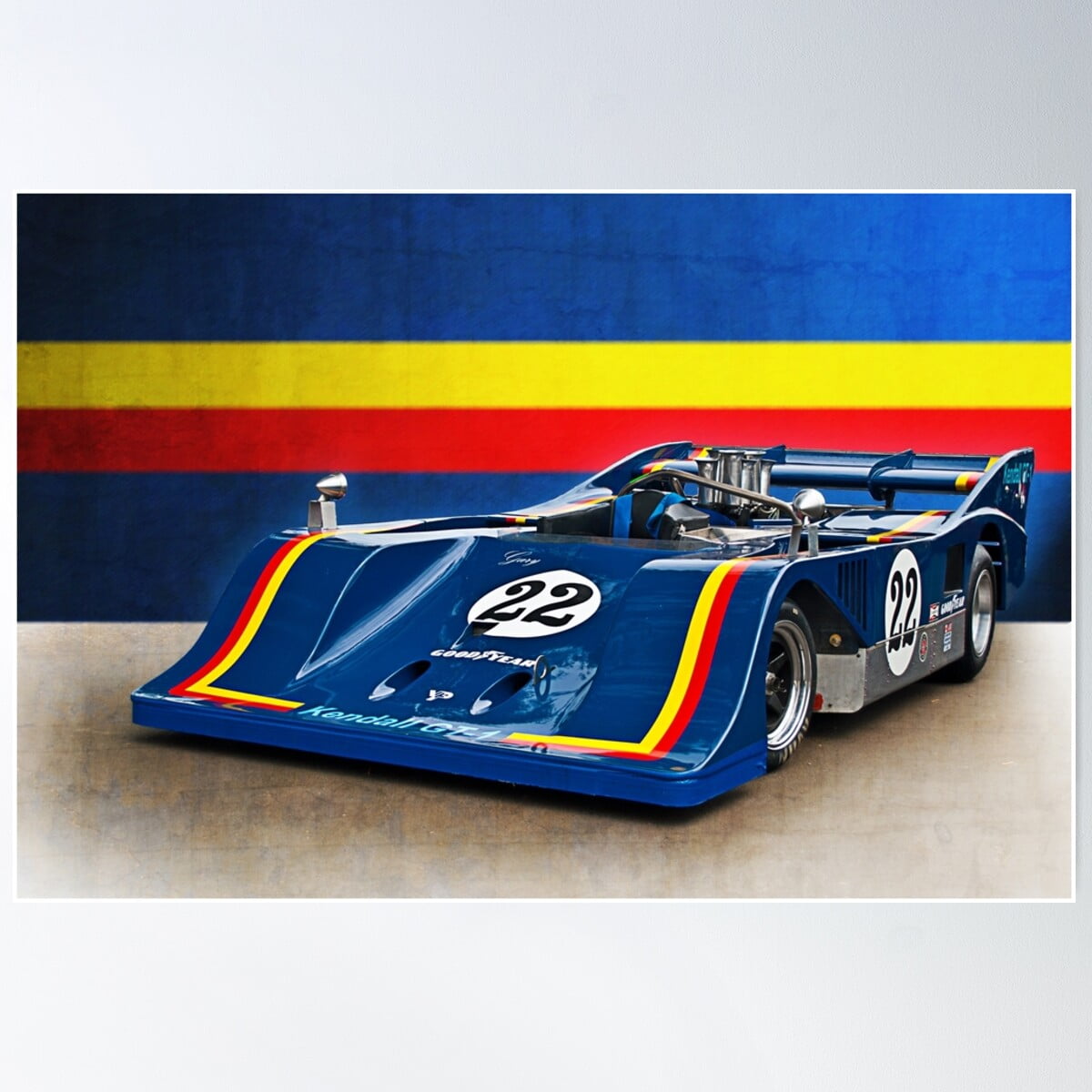 1974 Can-Am Sting Gw1 Poster Wall Art, Modern Wall Decor For Living ...