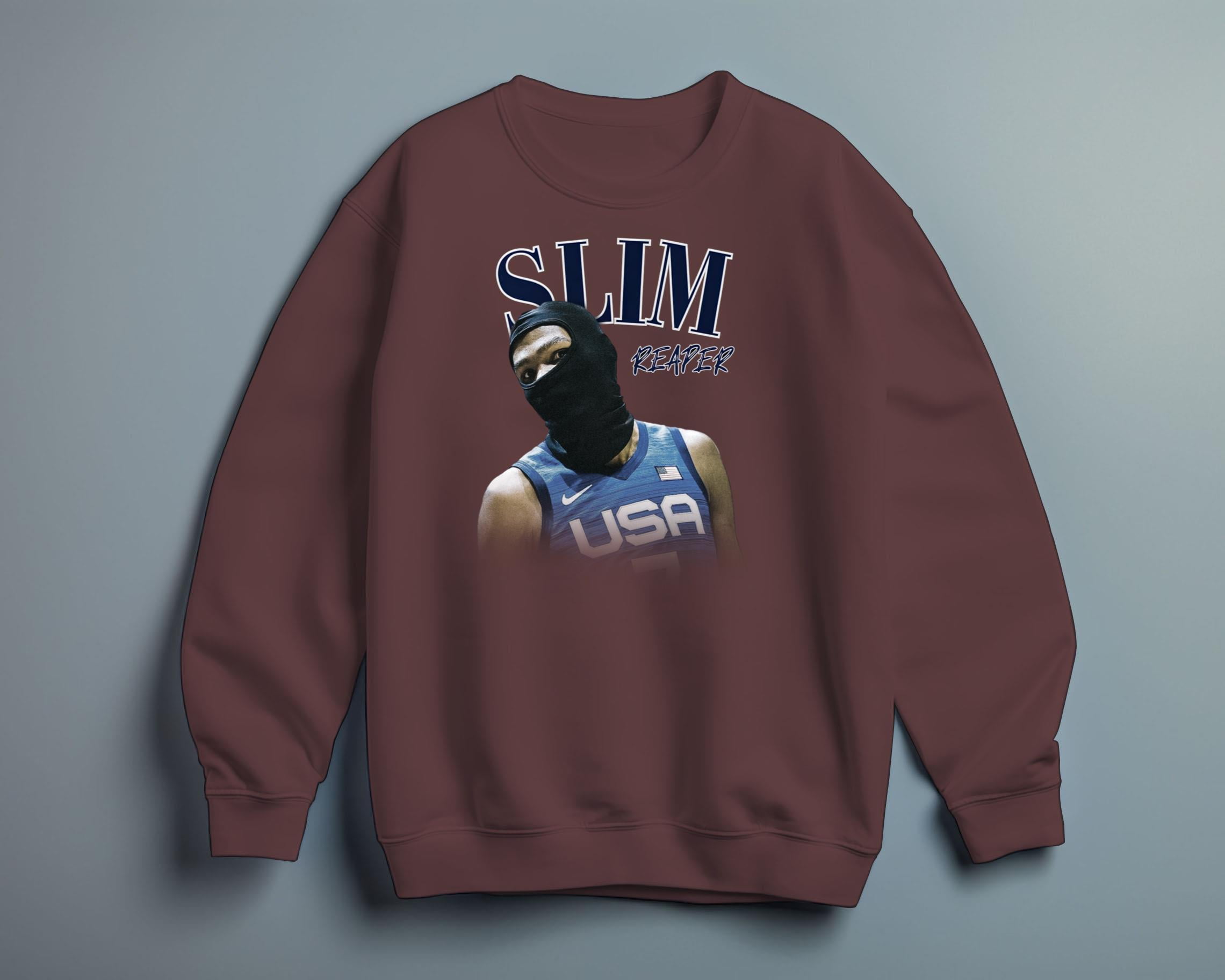 1974 Unisex Shirt Basketball Graphic Tee, Slim Reaper Style, Classic ...