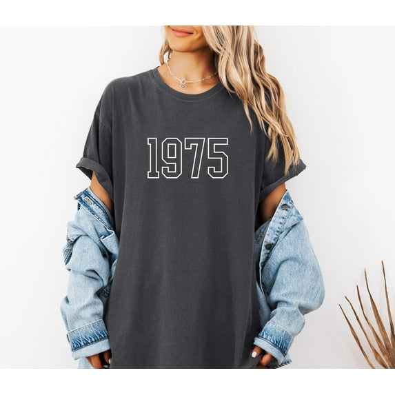 1975 Birthday Shirt, 50Th Birthday, Birthday For 50, 1975 Birth Year ...