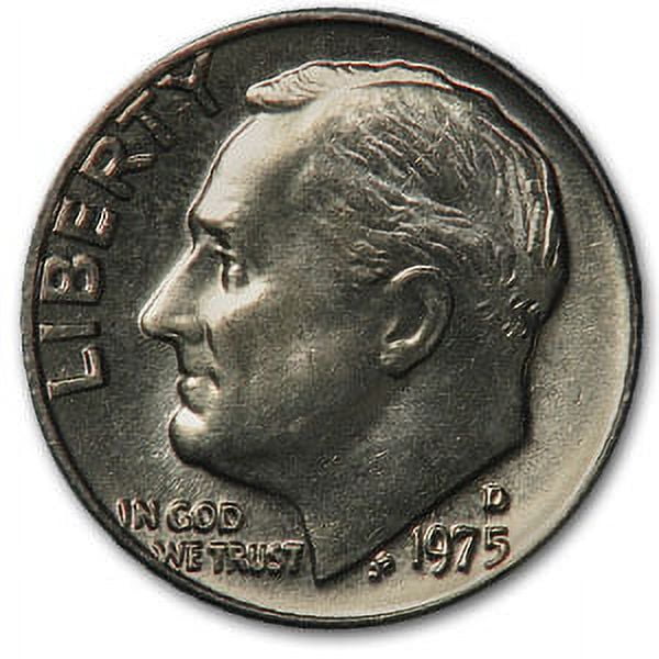 1975-D Roosevelt Dime BU - Walmart.com