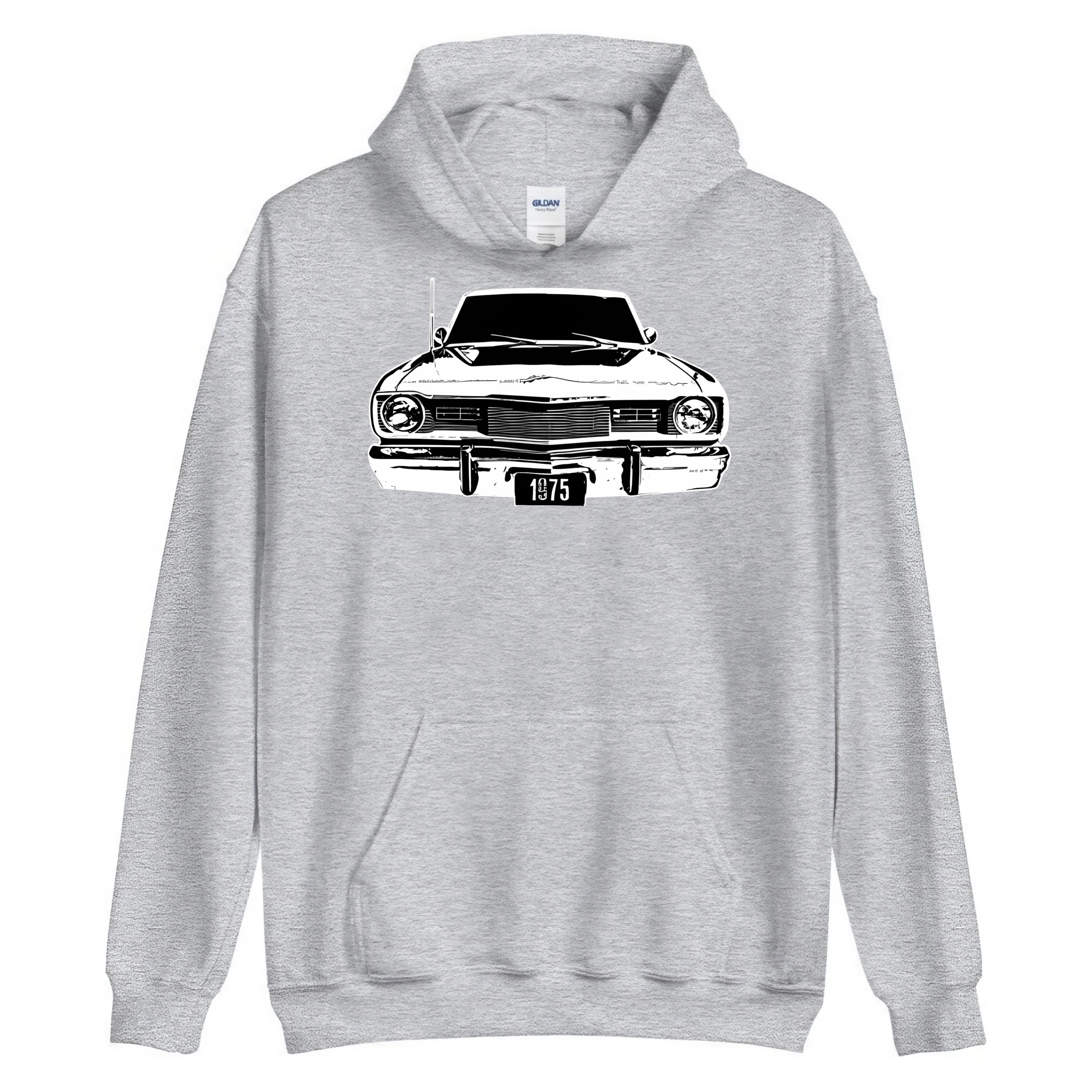 1975 Dart Swinger Front End Silhouette Classic Muscle Car T Shirt ...