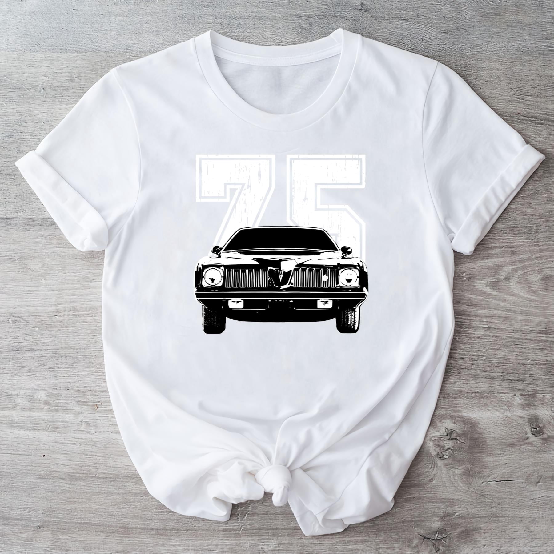 1975 Grand Am Front View Silhouette Classic Muscle Car Enthusiast Cool ...