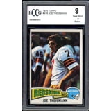 1975 Topps #416 Joe Theismann Rookie Card BGS BCCG 9 Near Mint+ ...