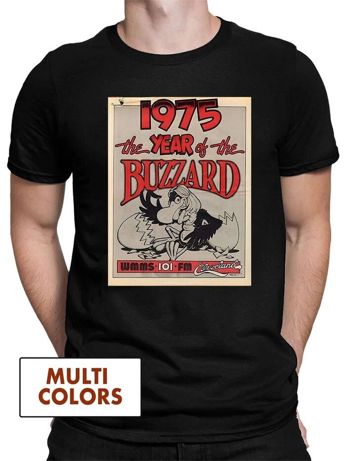 1975 Year of the Buzzard American Radio Station T-Shirt - Walmart.com