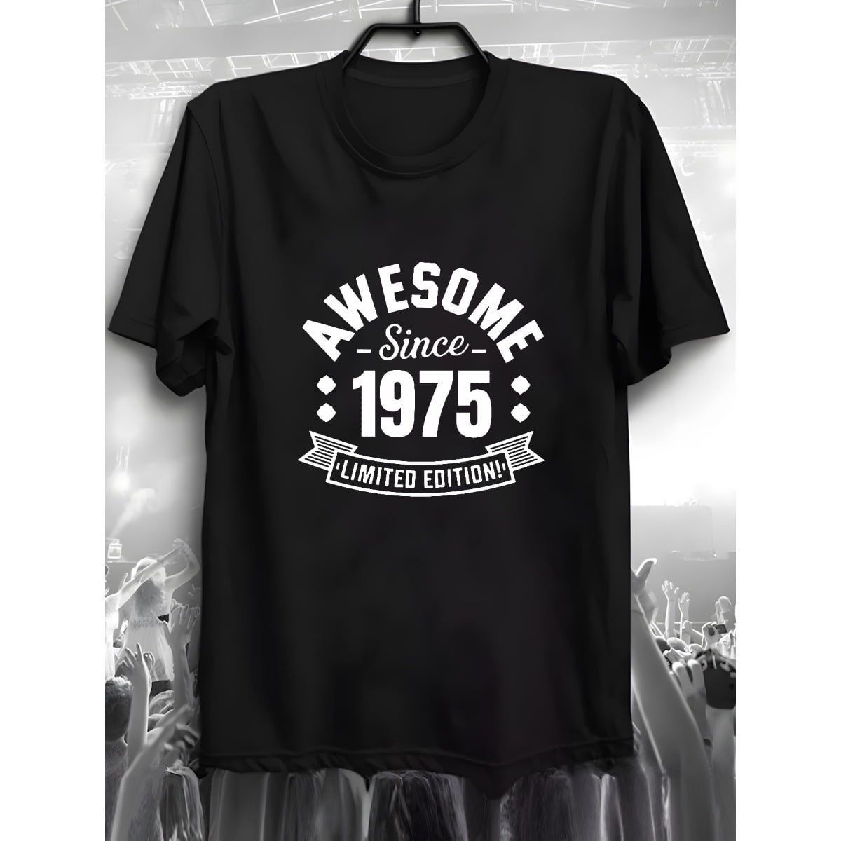 1975 - awesome Identity: A T - shirt Displaying "Awesome Since 1975 ...
