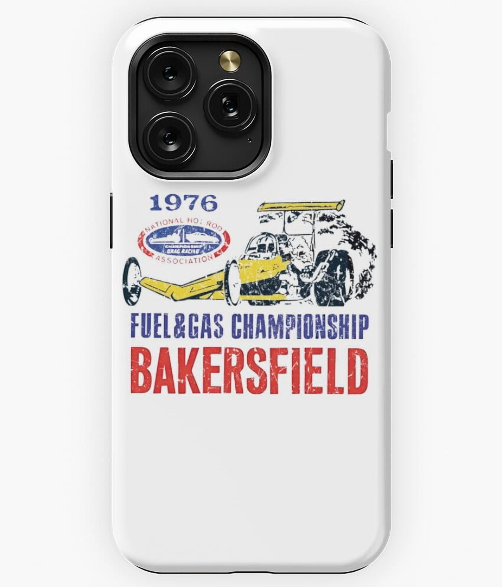 1976 Bakersfield Fuel and Gas Championship Burnout A1075 Phone Case for ...