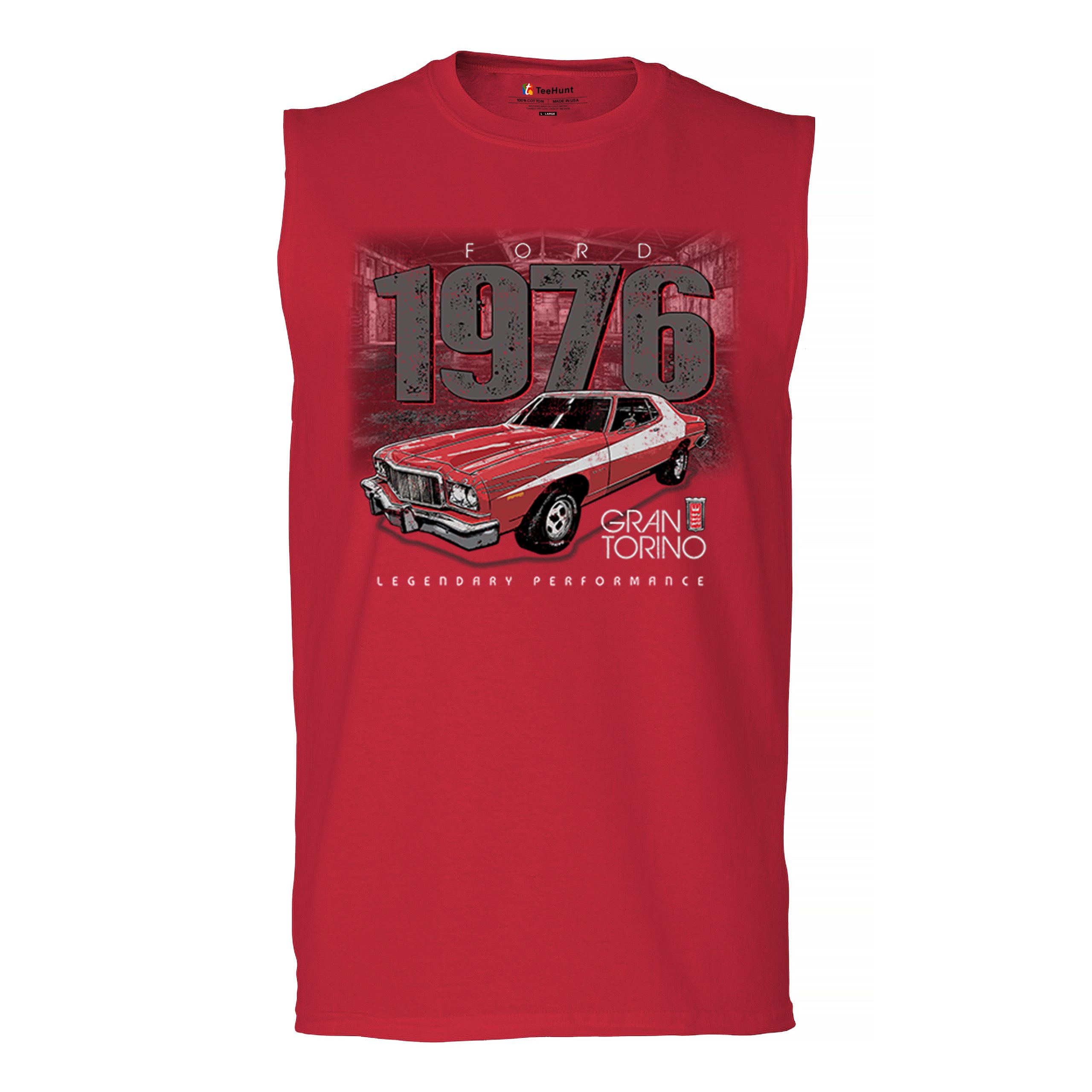 1976 Ford Gran Torino Crest Muscle Shirt Officially Licensed Classic ...