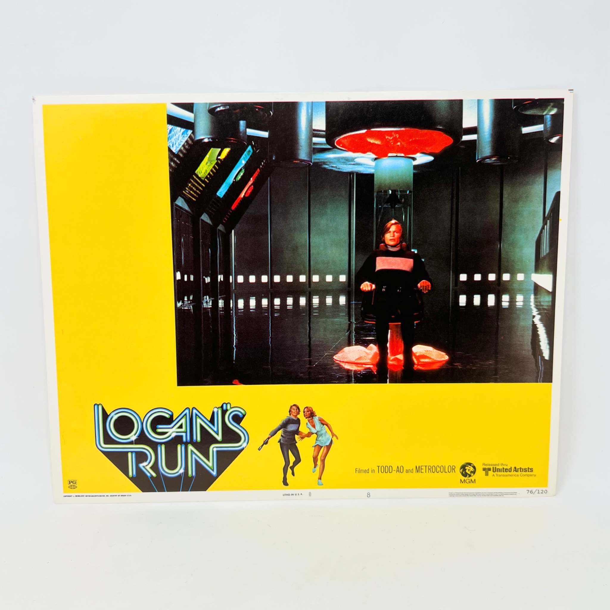 1976 Logans Run Collectible Movie Lobby Card No.8 - Walmart.com