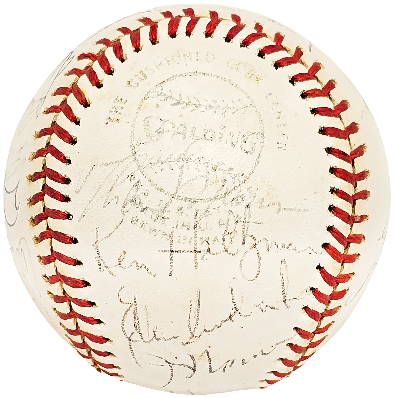 1976 New York Yankees Team Signed Autographed Official Spalding ...