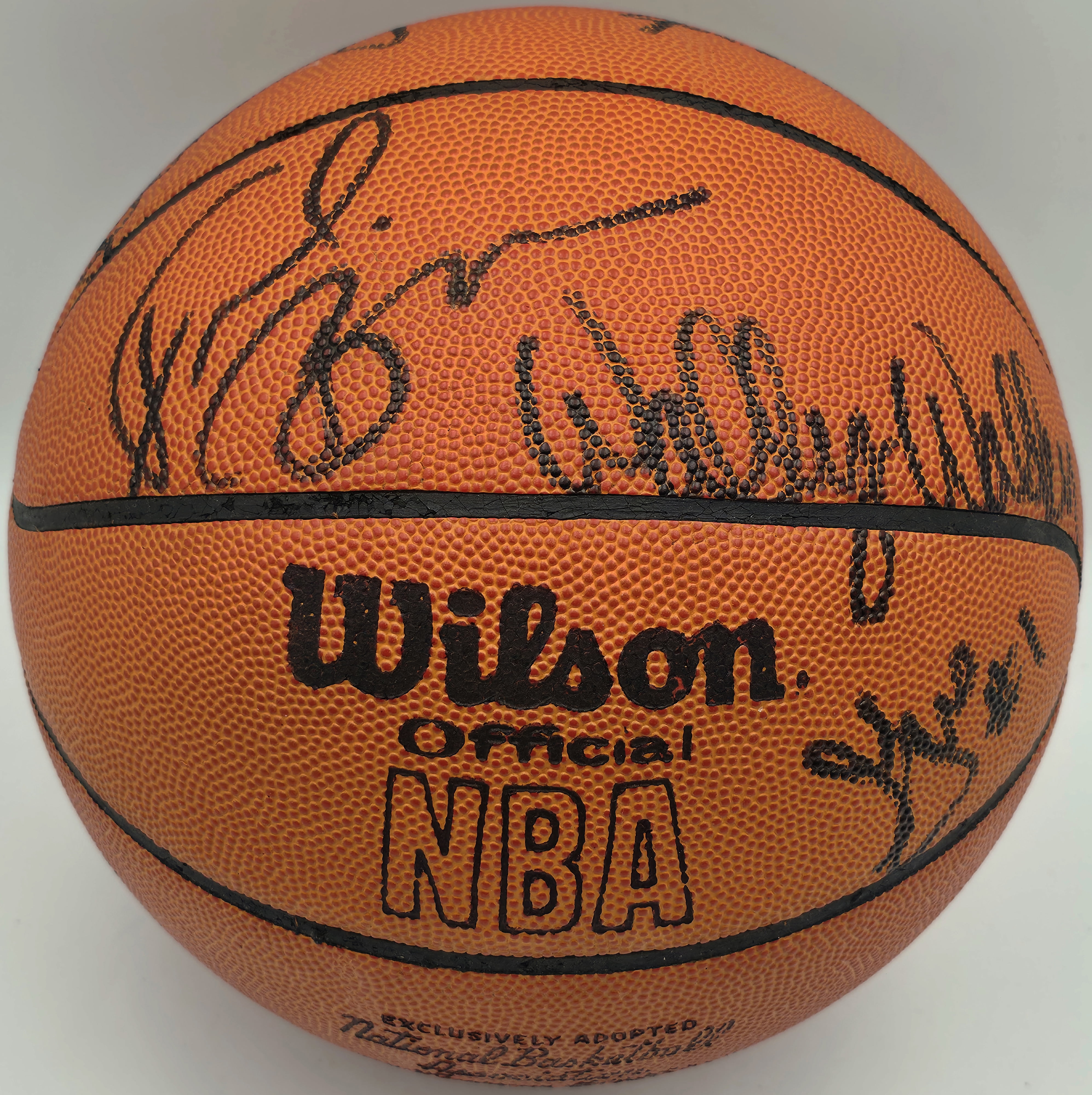1977-78 Seattle Supersonics Team Autographed Wilson Official NBA ...