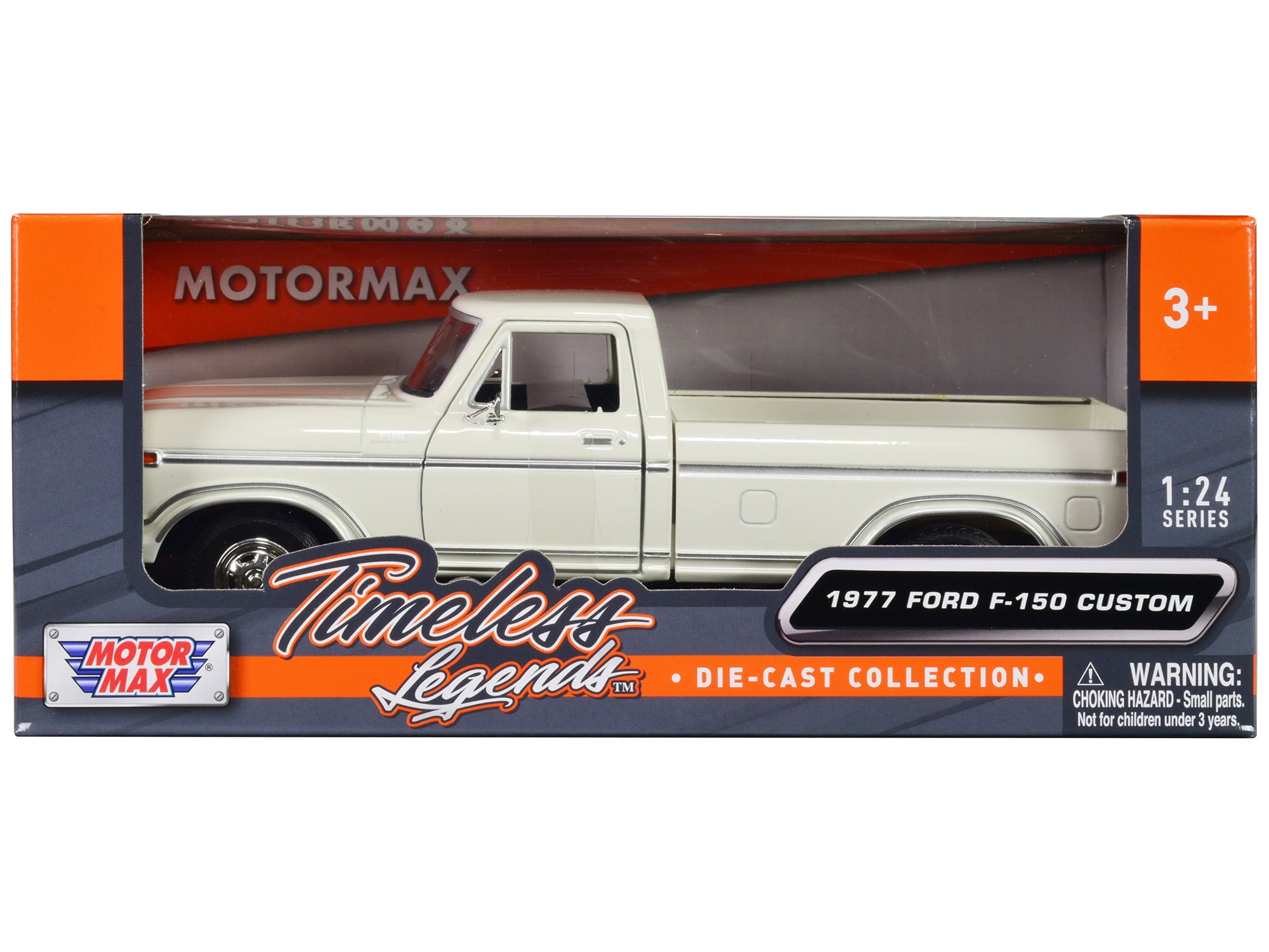 1977 Ford F-150 Custom Pickup Truck White "Timeless Legends" Series 1/ ...
