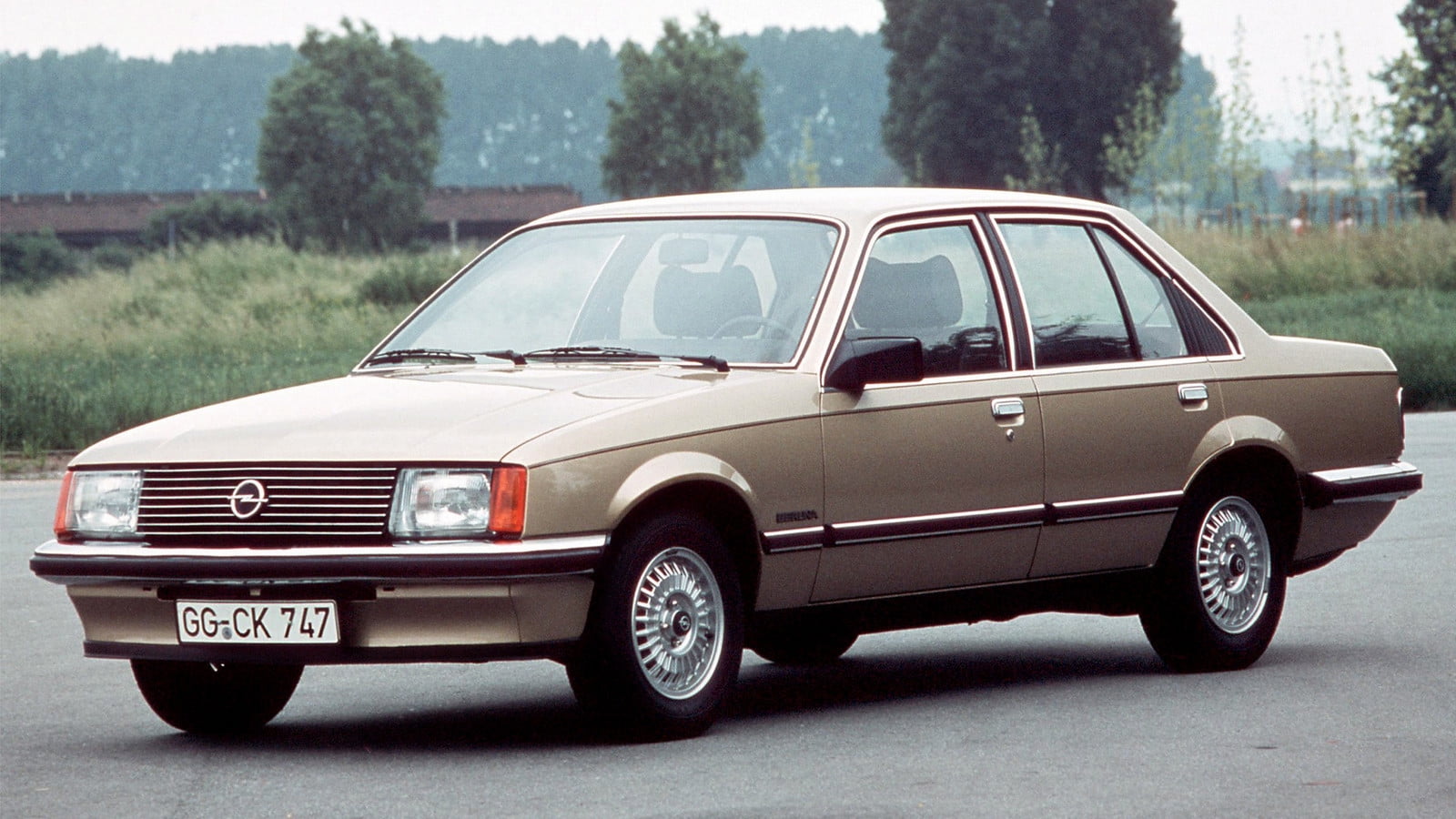 1977 Opel Rekord Car - 12x18 Inch Laminated Poster - Stunning Detail ...