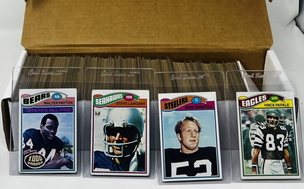 1977 Topps Football Hand Collated Set EX-MT 1-528 - Walmart.com