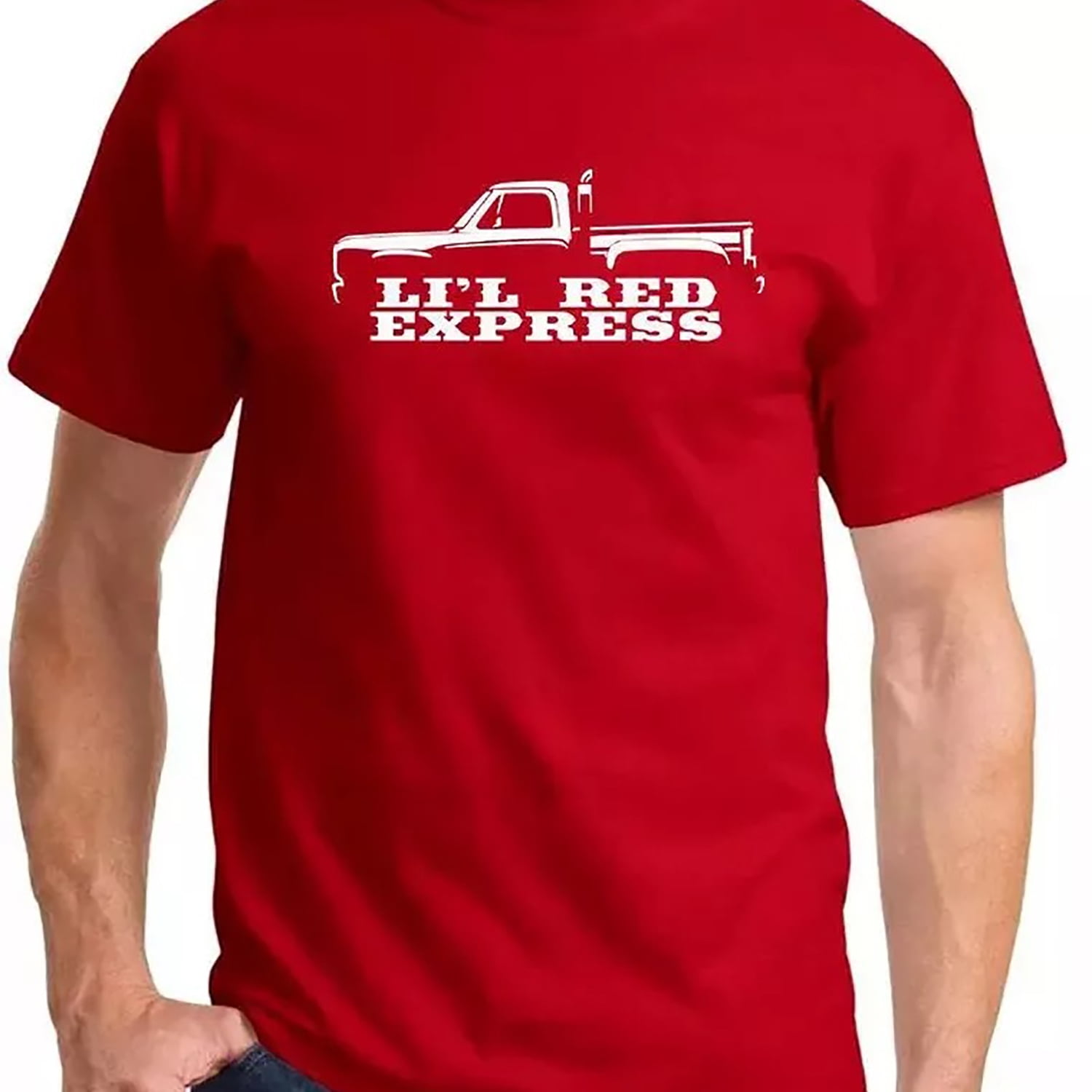 1978 1979 LIL RED EXPRESS PICKUP TRUCK OUTLINE DESIGN TSHIRT NEW COLORS ...