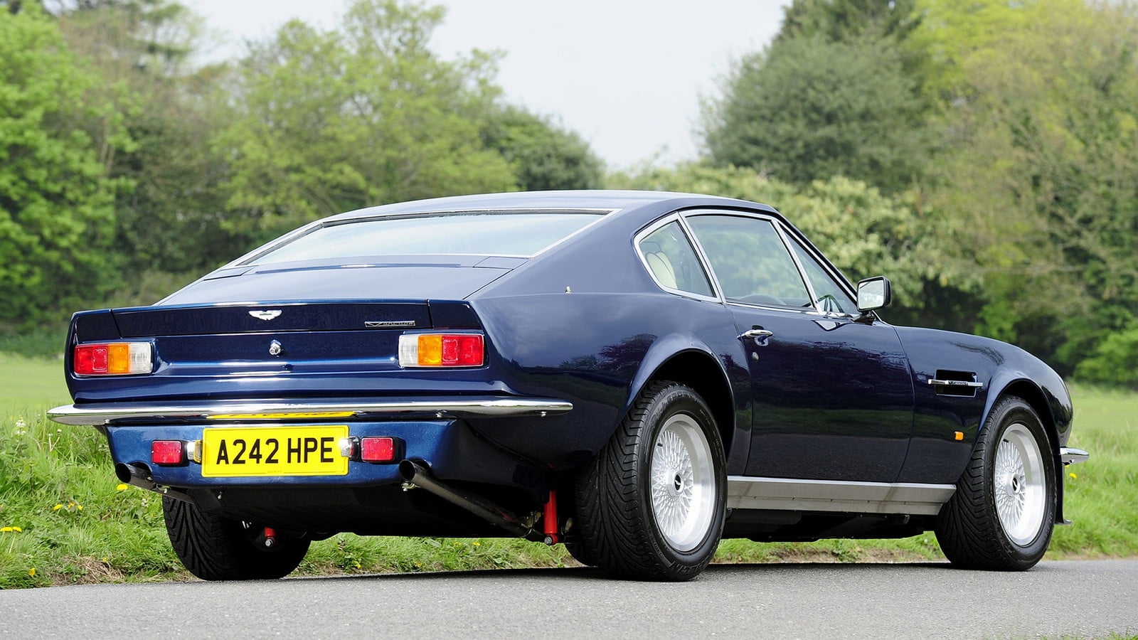1978 Aston Martin V8 Vantage UK - 20x30 Inch Glossy Laminated Poster ...
