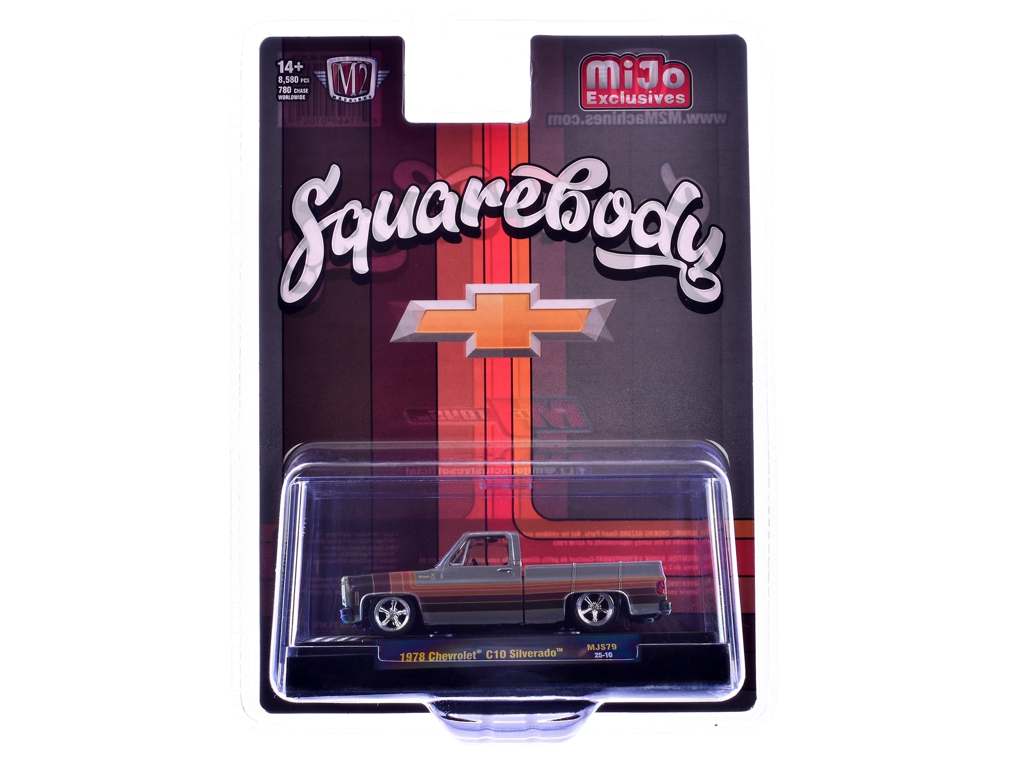 1978 Chevrolet C10 Silverado Pickup Truck Gray with Stripes Limited ...