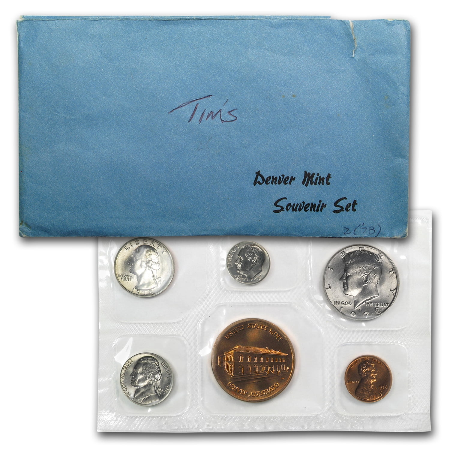 1978 Denver Mint Souvenir Set - Walmart.com
