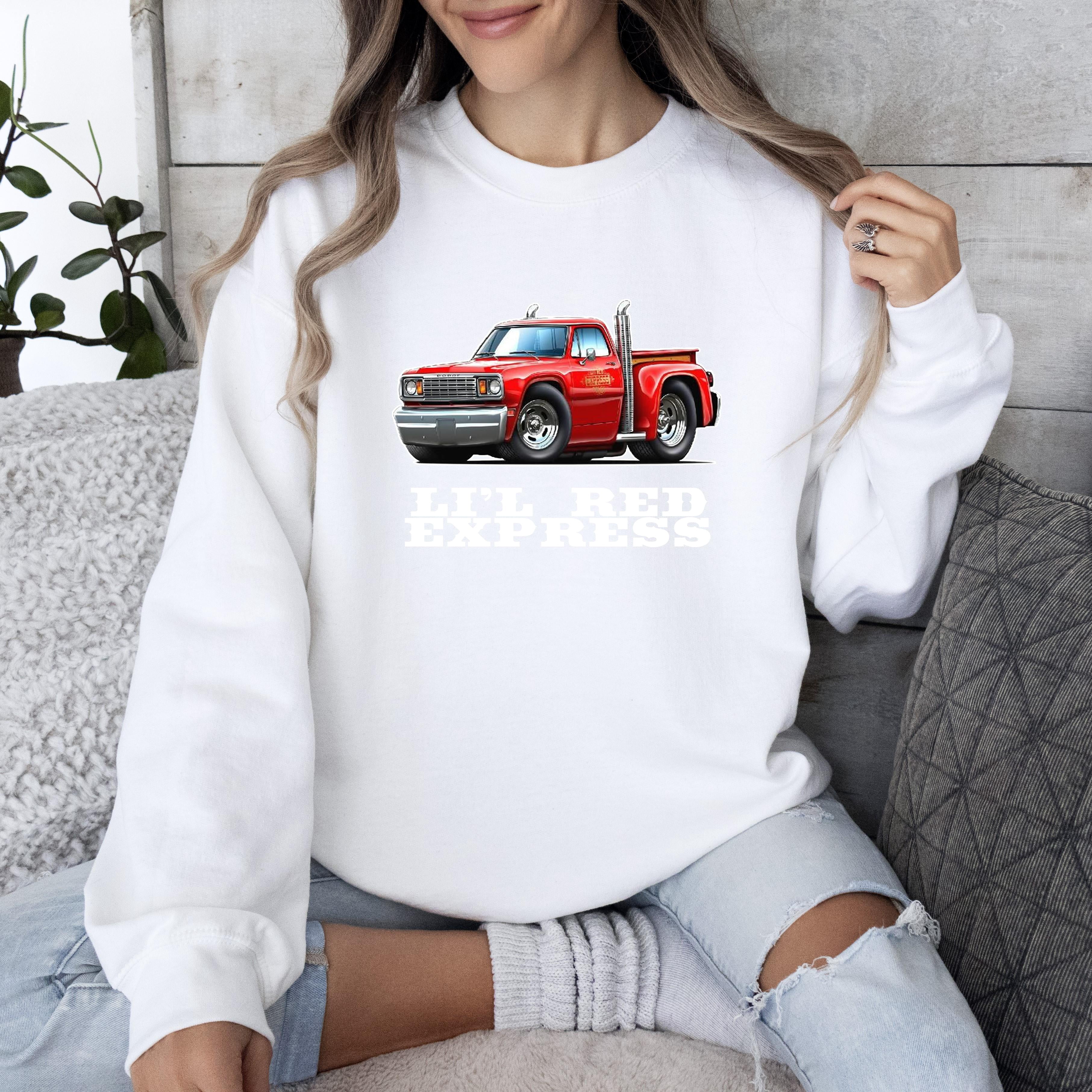 1978 Lil Red Express Pickup Truck Classic Design Sweatshirt For Men ...