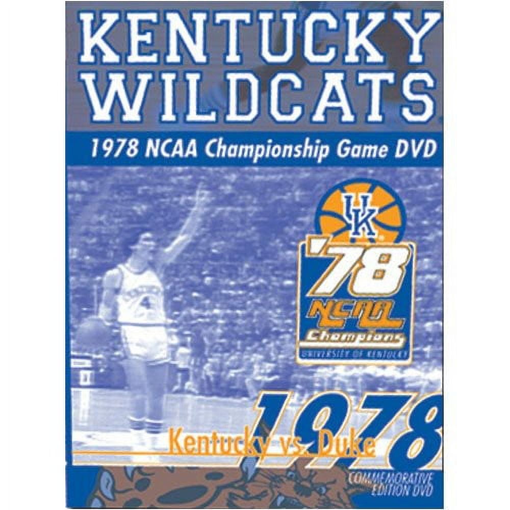 1978 NCAA Championship Game Kentucky Wildcats (DVD), Team Marketing ...