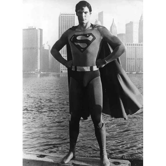 1978 Superman Poster Clark Kent Lois Lane Dc Christopher Reeve Kidder ...