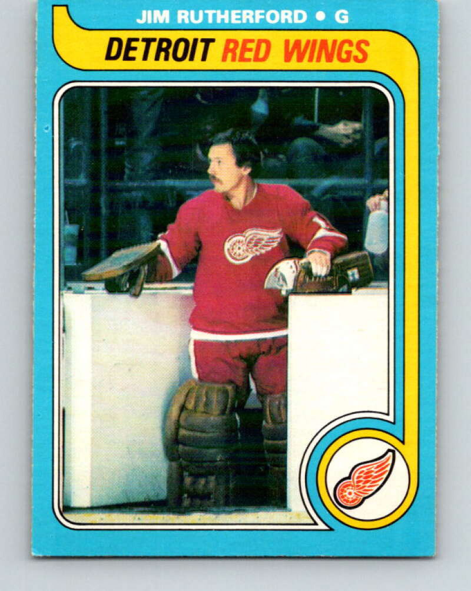 1979-80 O-Pee-Chee #122 Jim Rutherford Detroit Red Wings V17834 ...