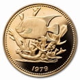 1979-FM Belize Gold 100 Dollar Queen Angelfish Proof W/Folder - Walmart.com