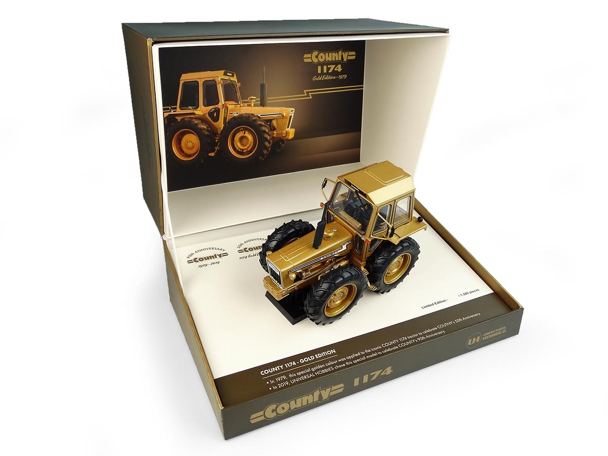 1979 Ford County 1174 Tractor Gold Met. "Anniversary Edition" Ltd Ed to ...