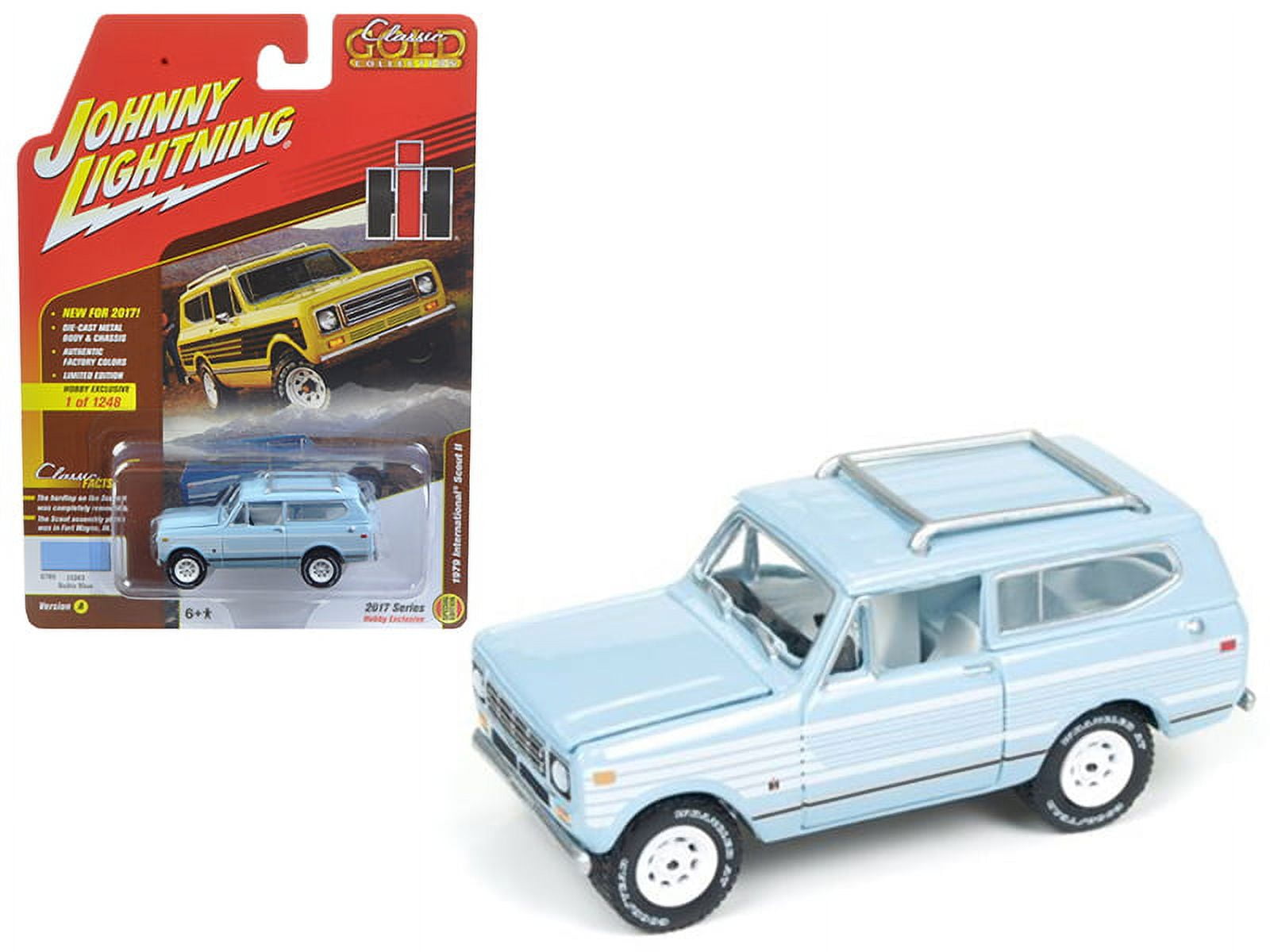 1979 International Scout Light Blue \Johnny Lightn - Walmart.com