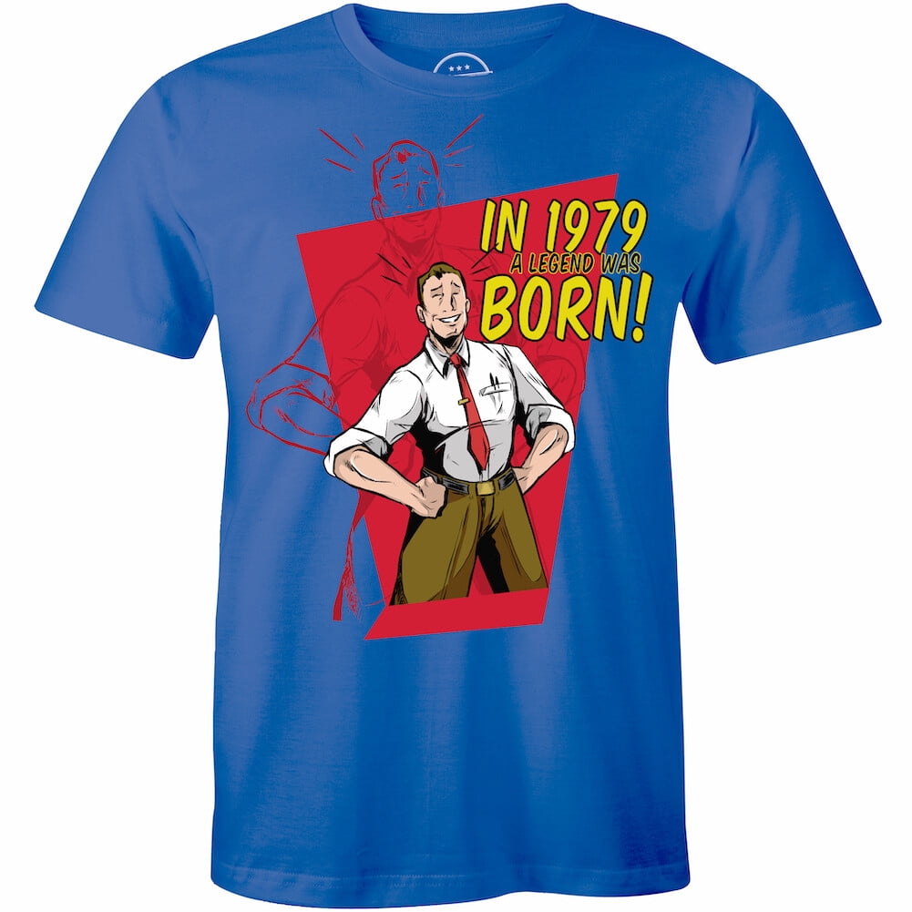 1979 Legend Born 40Th Birthday Mens Graphic 40 Year Old Top T-Shirt Tee ...