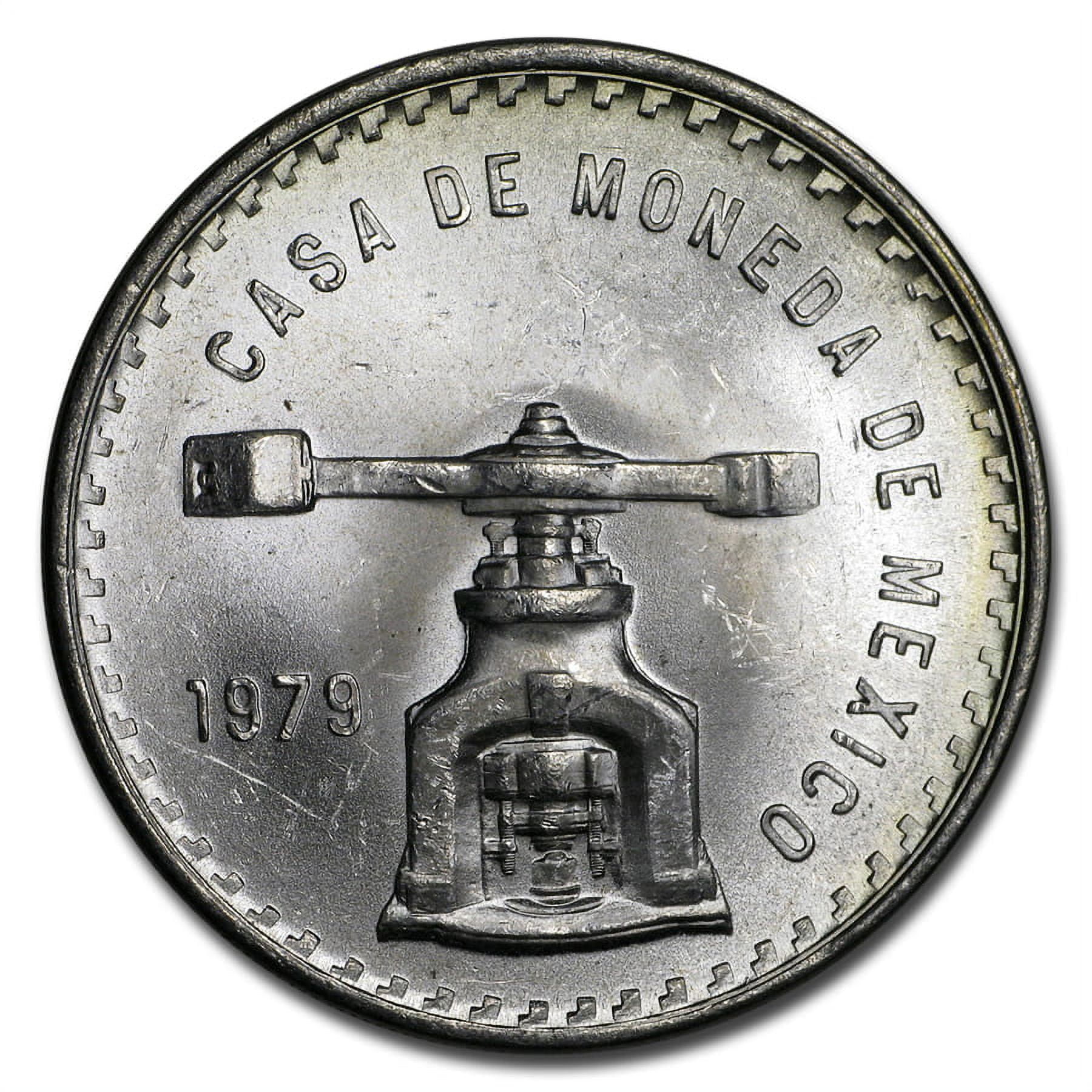 1979 Mexico 1 oz Silver Onza Balance Scale BU (Type III) - Walmart.com