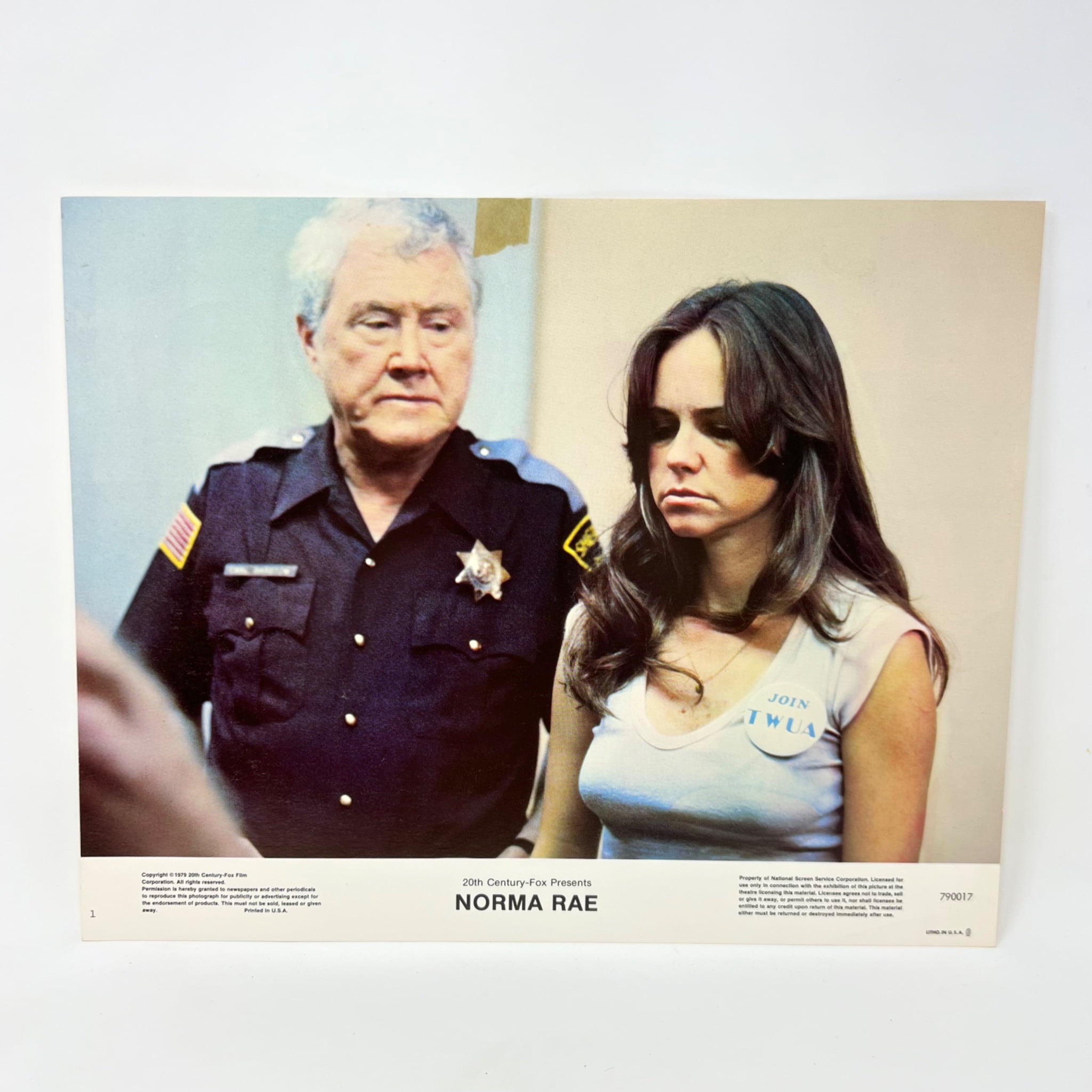 1979 Norma Rae Collectible Movie Lobby Card No.1 - Walmart.com