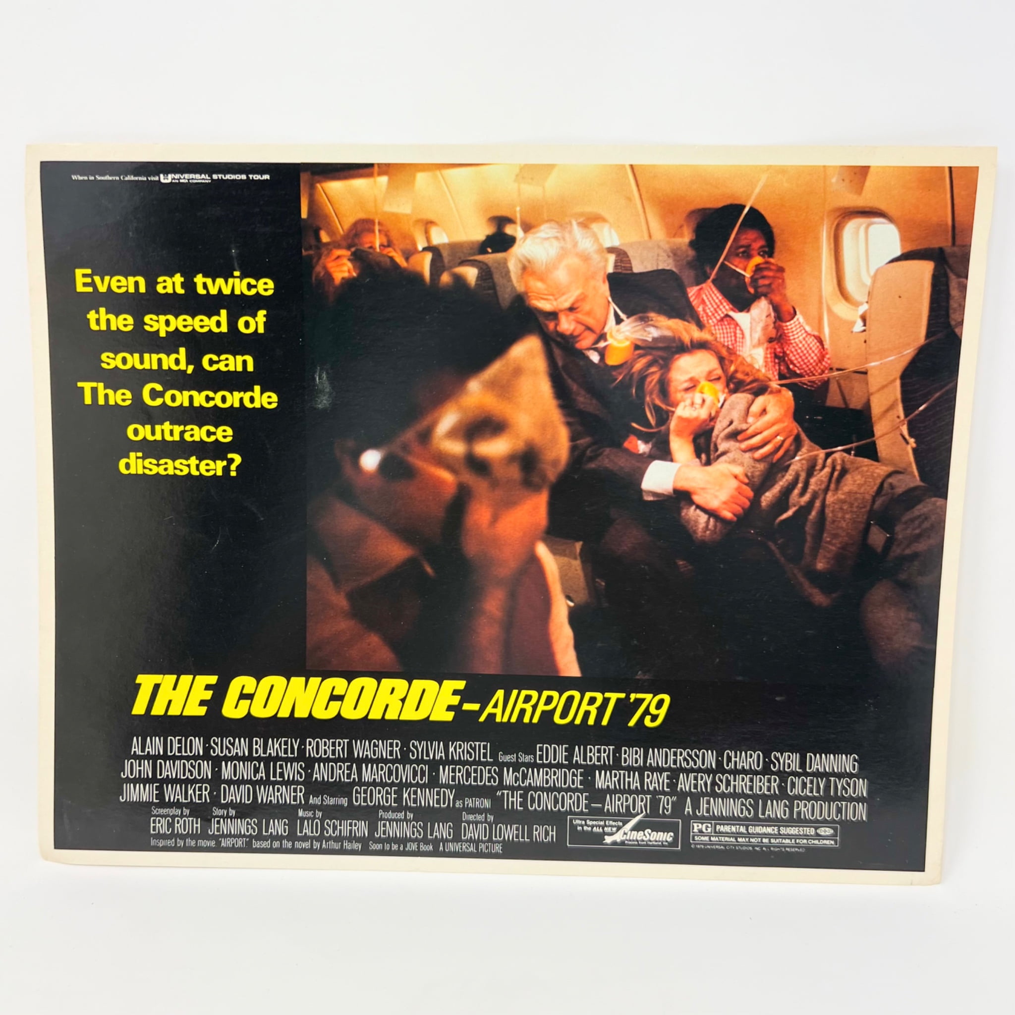 1979 The Concorde Airport 79 Lobby Card Movie Poster © - Walmart.com