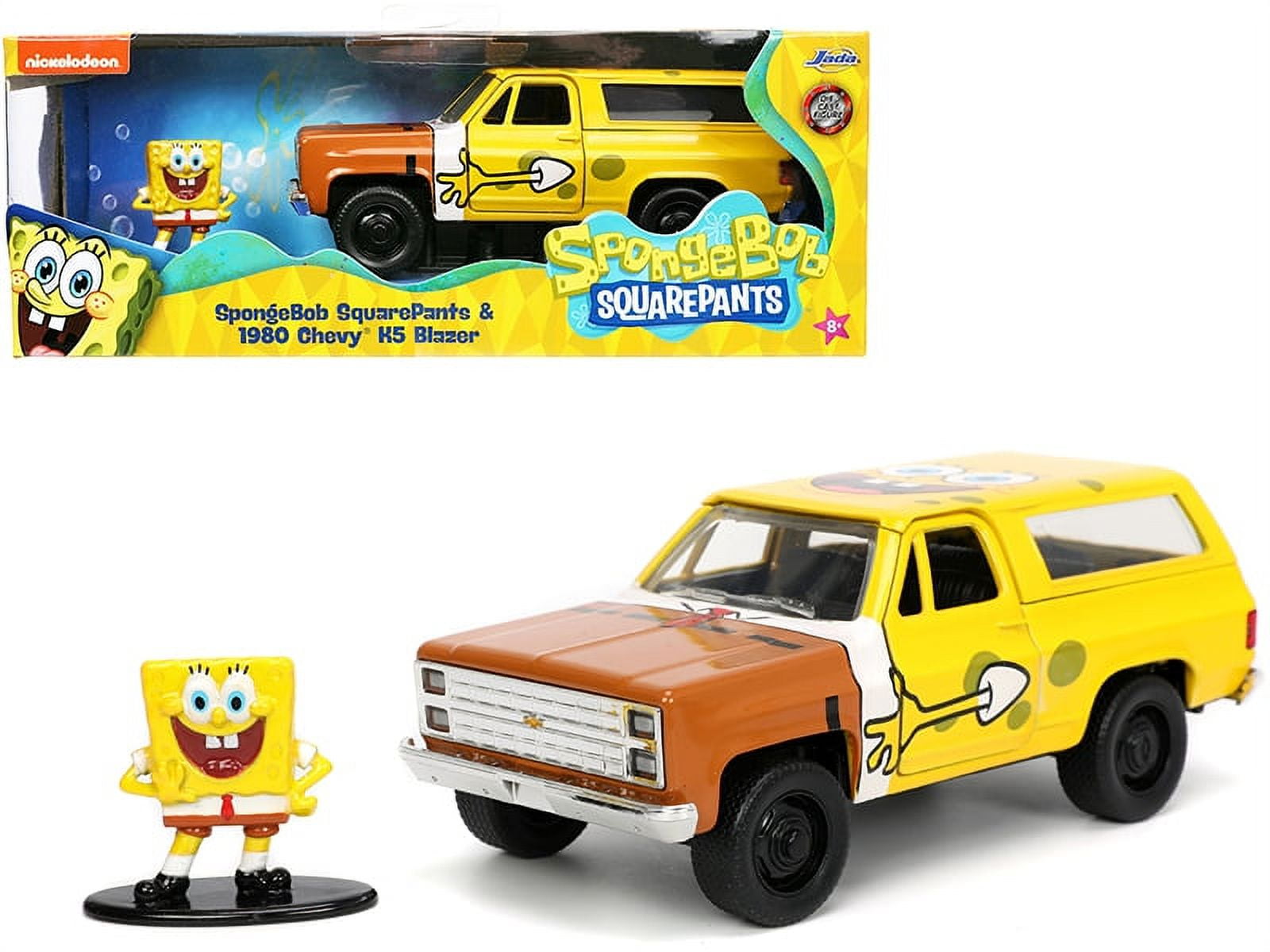 1980 Chevrolet K5 Blazer with SpongeBob SquarePants Diecast Figurine ...
