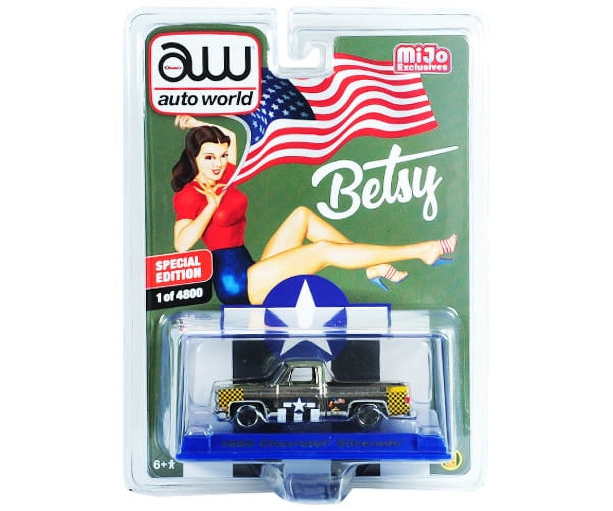 1980 Chevrolet Silverado Pickup Chrome Pinup Girl Betsy "Special ...