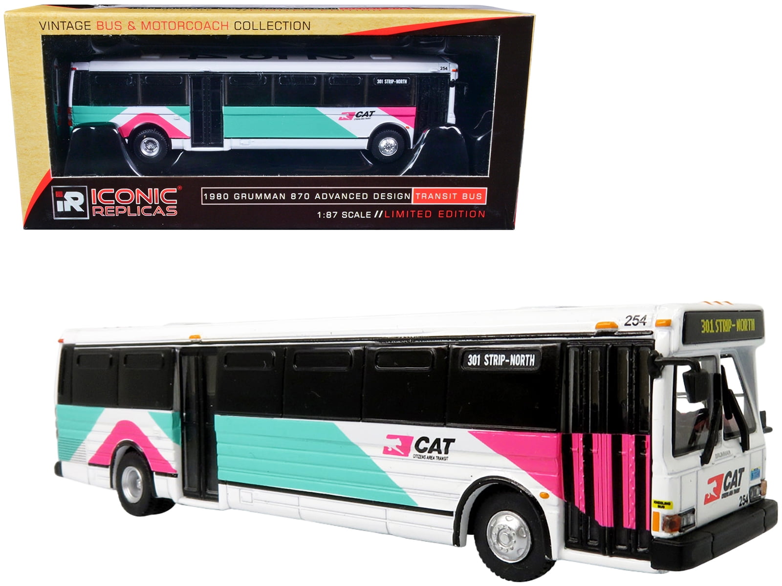 1980 Grumman 870 Advanced Design Bus (Citizens Area Transit) Las Vegas ...