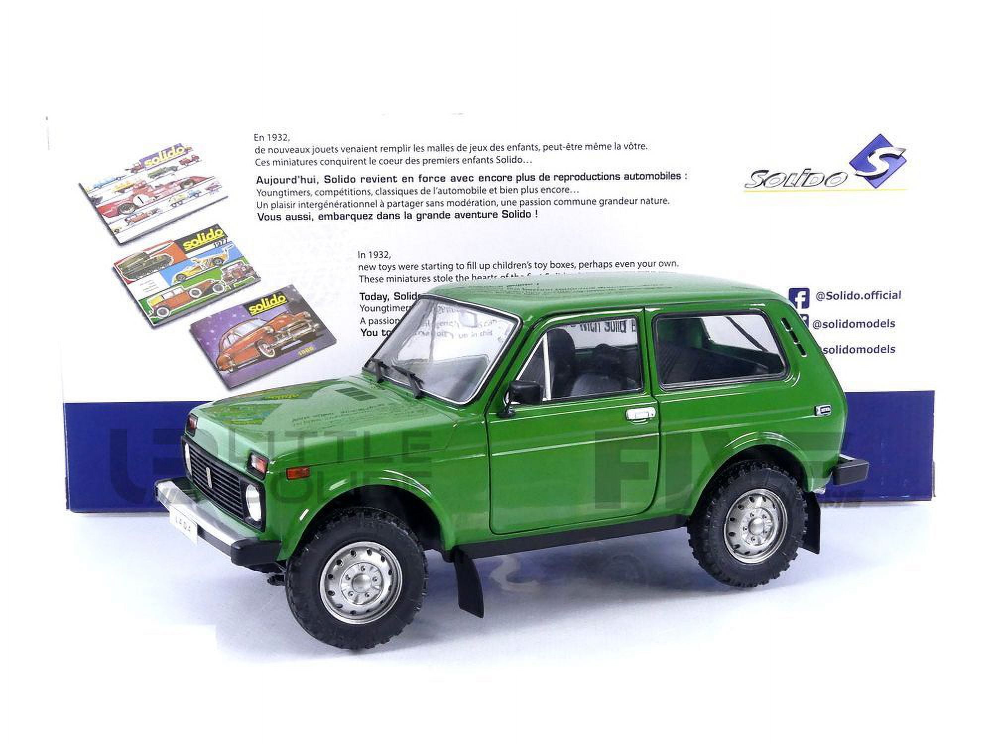 1980 Lada Niva Green 1/18 Diecast Model Car by Solido - Walmart.com