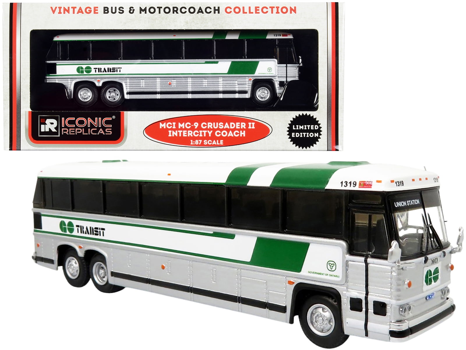 1980 MCI MC-9 Crusader II Intercity Coach Bus Toronto (Canada) "GO ...