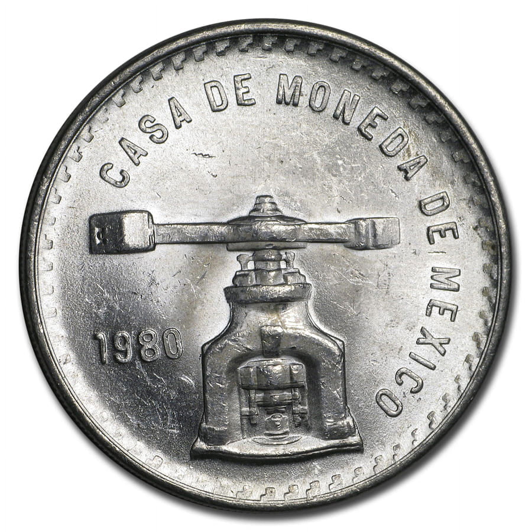 1980 Mexico 1 oz Silver Onza Balance Scale BU (Type V) - Walmart.com