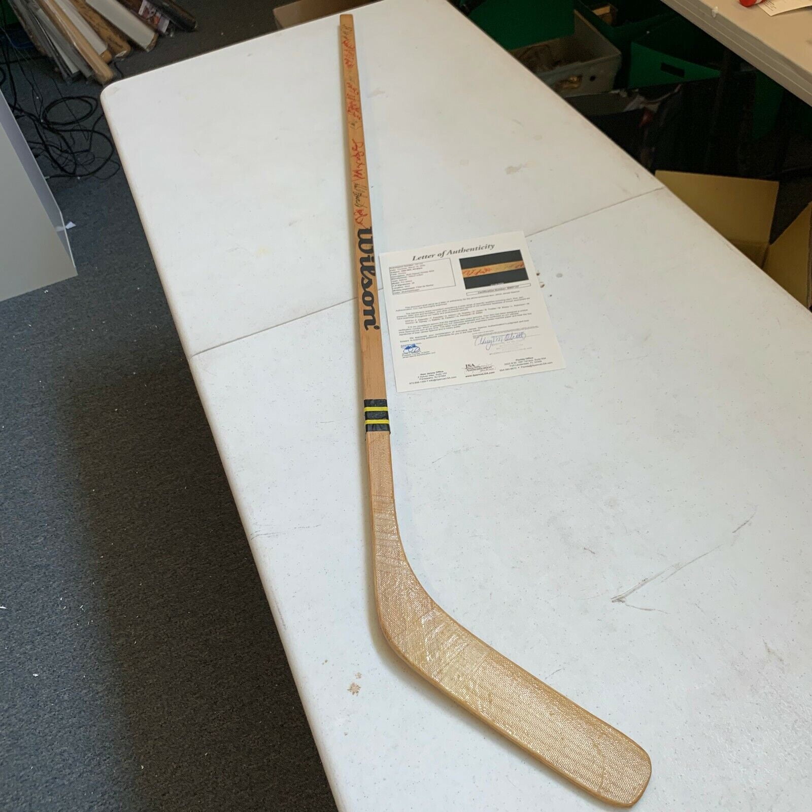 1980 NHL All Star Game Signed Stick Wayne Gretzky Gordie Howe 26 Sigs ...