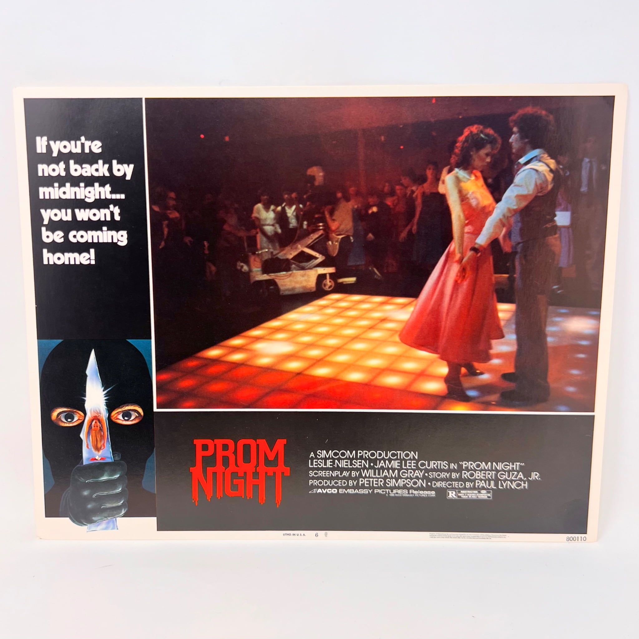 1980 Prom Night Original Movie Lobby Card No.6 - Walmart.com