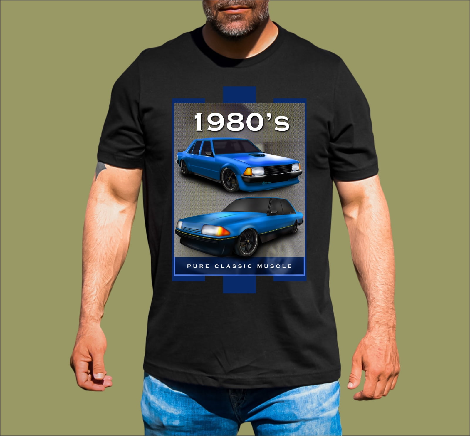 1980'S FALCON MUSCLE T-SHIRT - Walmart.com