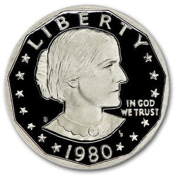 1980-S Susan B. Anthony Dollar Gem Proof - Walmart.com