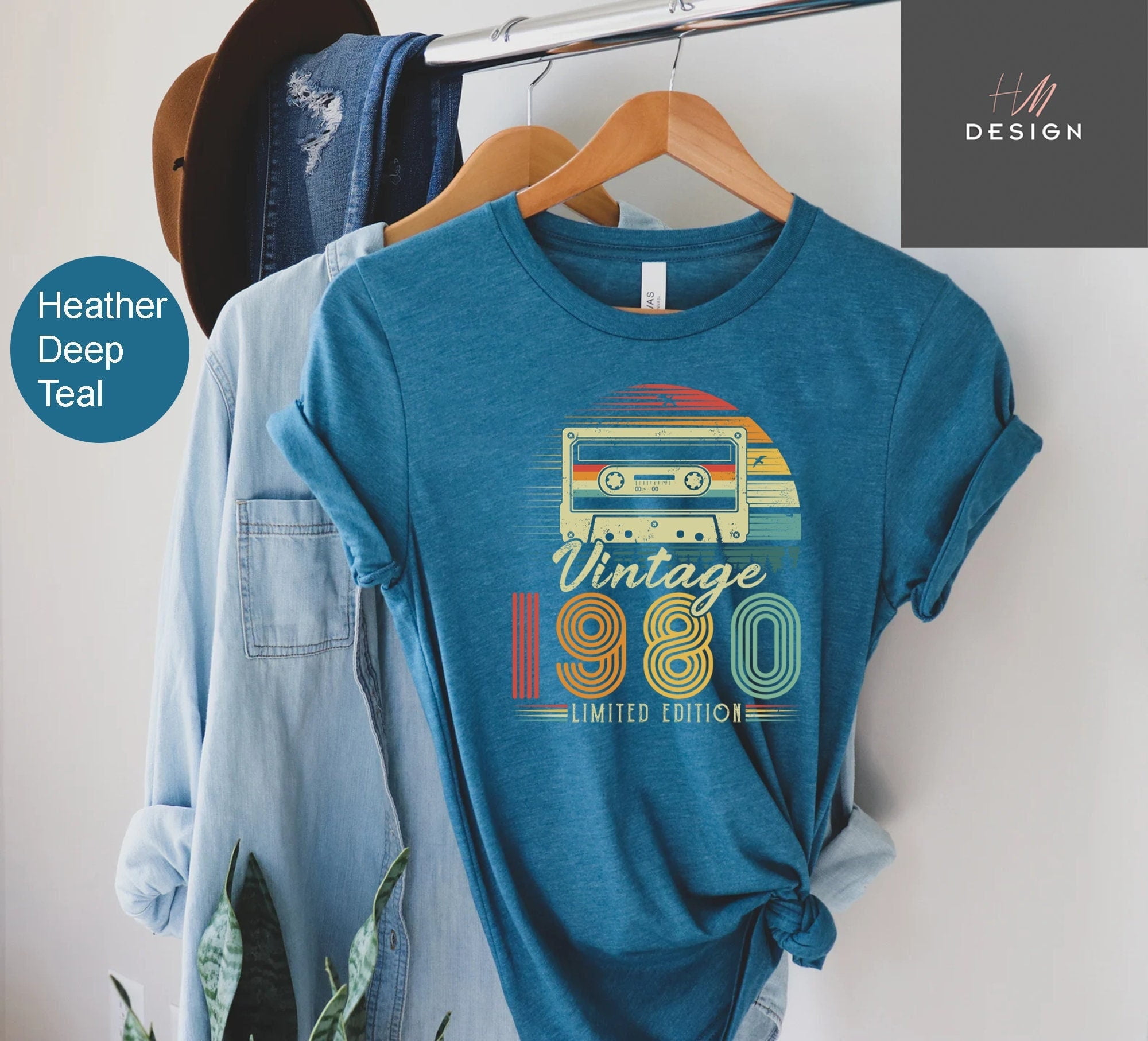 1980 Shirt, 44th Birthday Gift For Men, 44th Birthday Best Friend, 44th ...