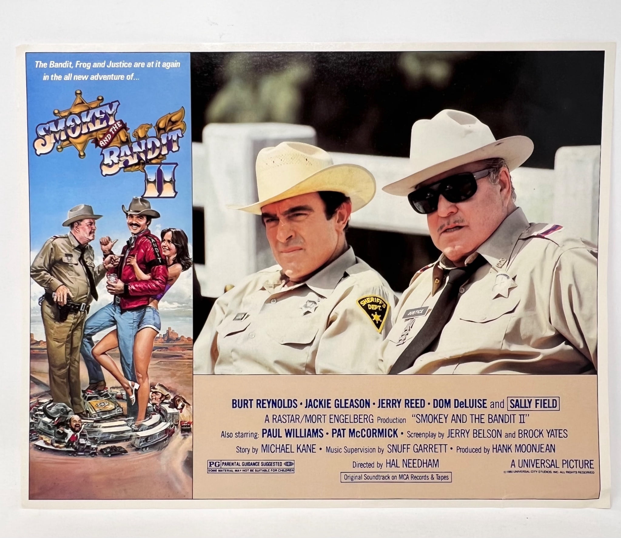 1980 Smokey and the Bandit II Original Movie Lobby card (b) - Walmart.com