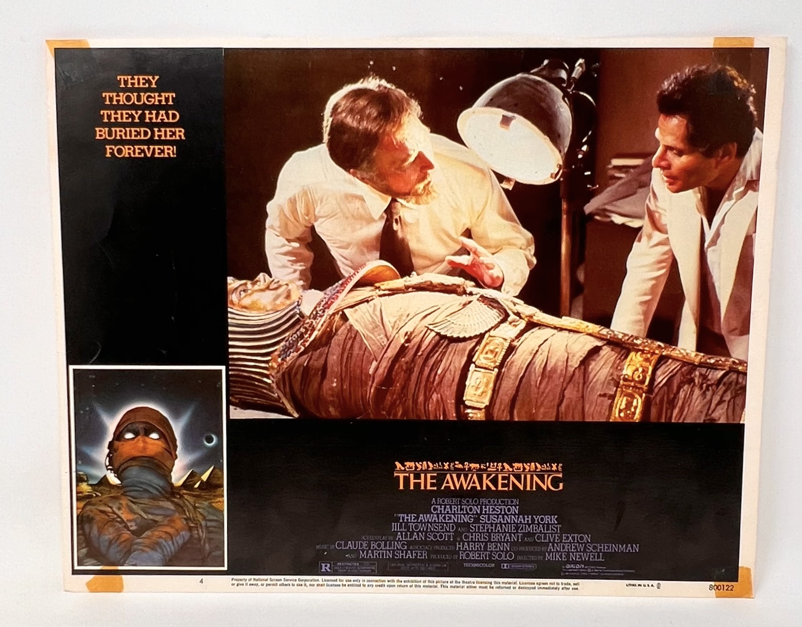 1980 The Awakening Horror Original Movie Lobby Card No.4 - Walmart.com