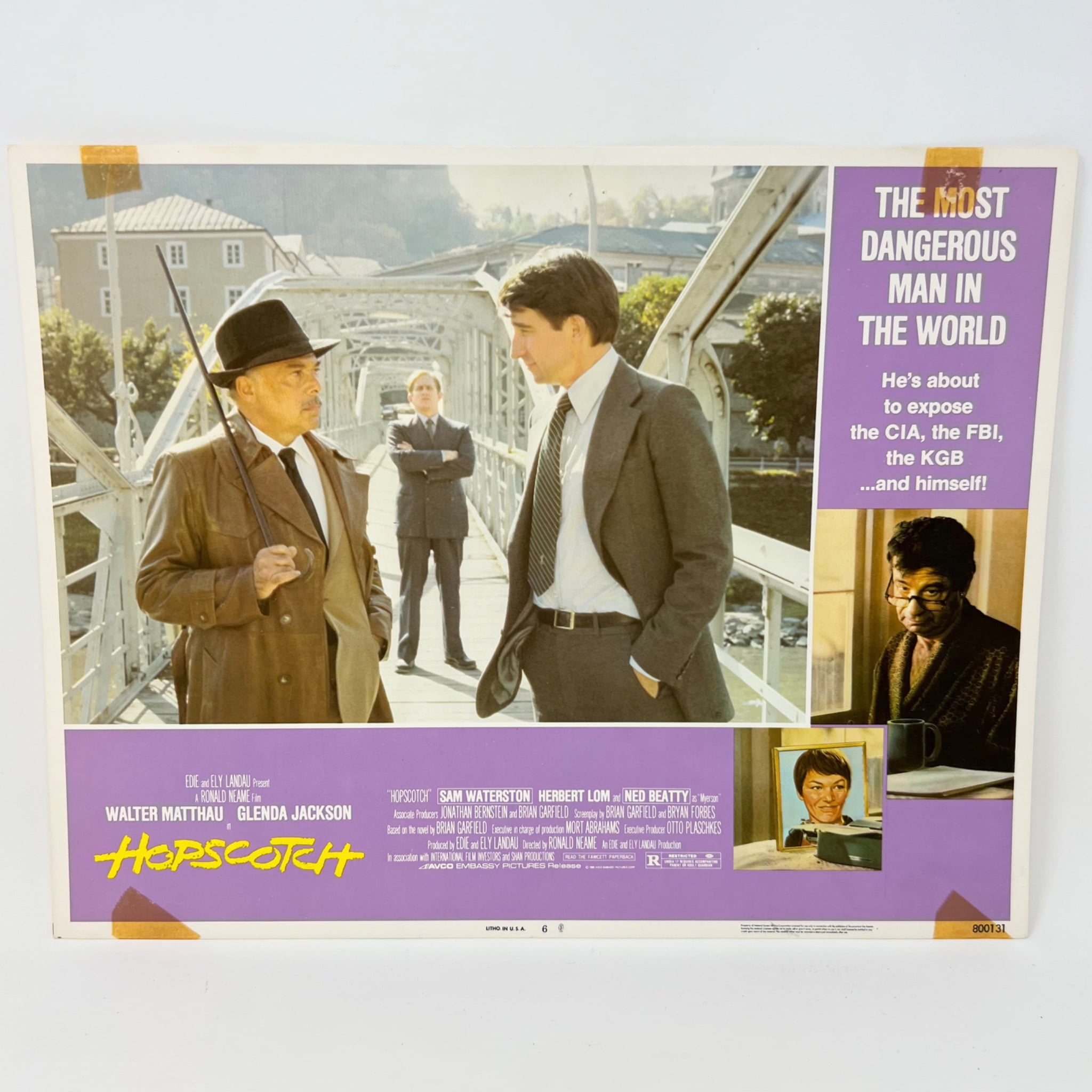 1980 Vintage Hopscotch Lobby Card Movie Poster No.6 - Walmart.com