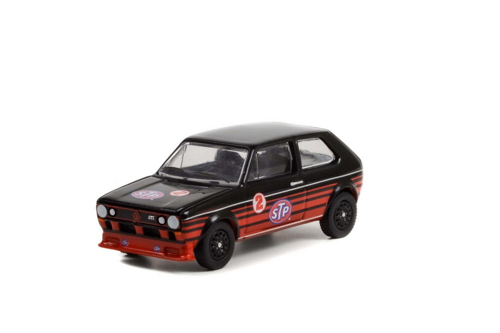 1980 Volkswagen Golf GTI #2, Black - Greenlight 41140D/48 - 1/64 scale ...