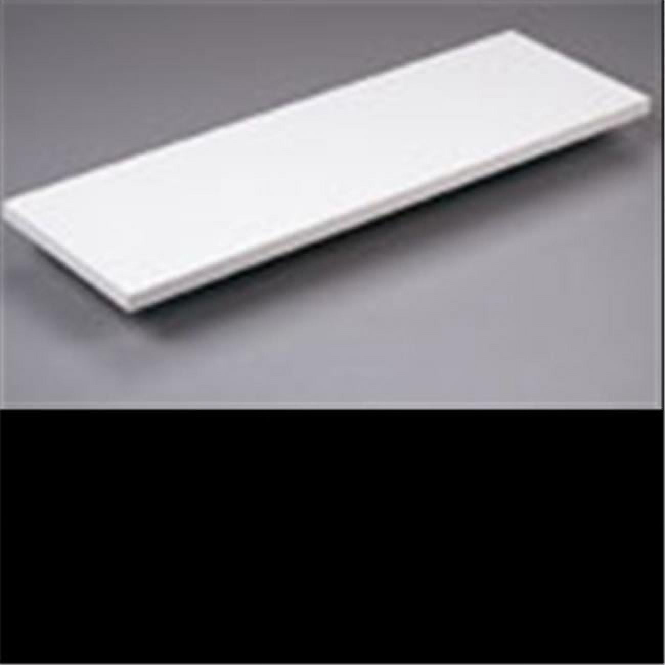 1980WH 10 x 48 in. Regular Duty All Purpose Shelf - White Pack of 5 ...