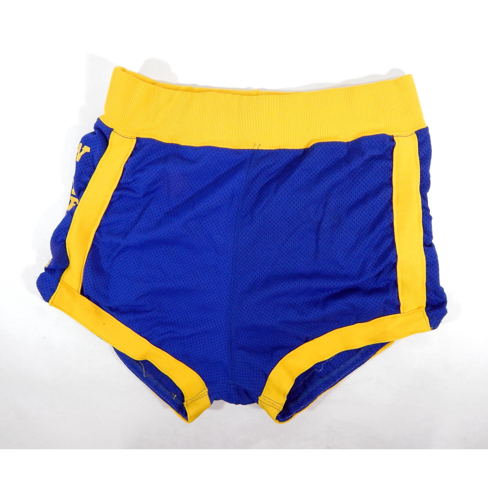 1980s Golden State Warriors #45 Game Used Blue Shorts 36 DP32524 ...